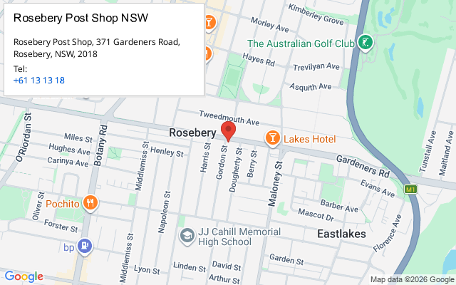 Currency Exchange Rosebery Post Shop NSW | Best Exchange Rates