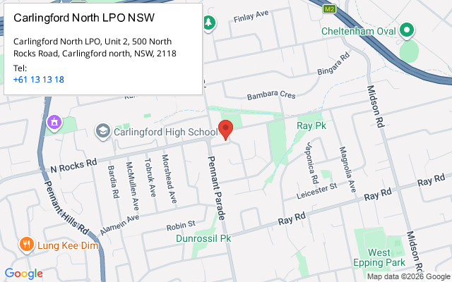 Currency Exchange Carlingford North LPO NSW | Best Exchange Rates
