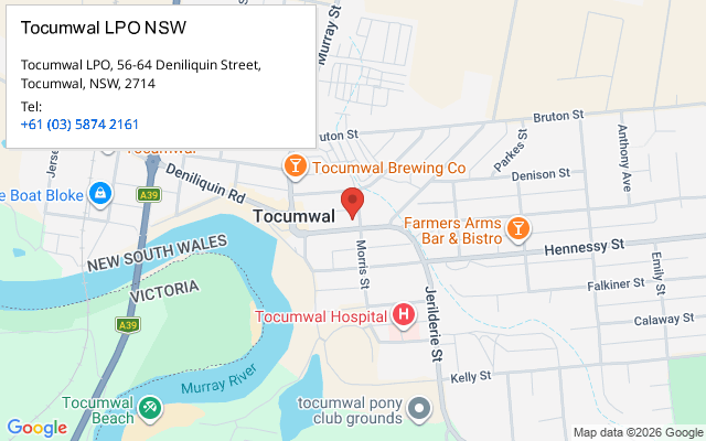 Currency Exchange Tocumwal LPO NSW | Best Exchange Rates