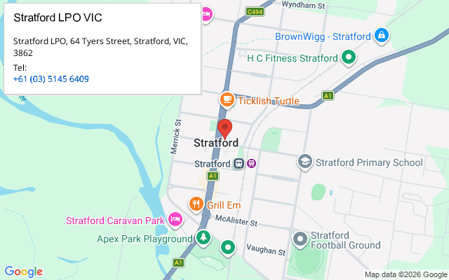 Currency Exchange Stratford LPO VIC | Best Exchange Rates