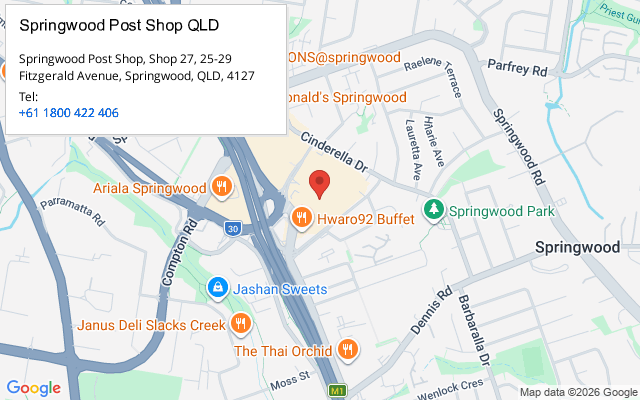Currency Exchange Springwood Post Shop QLD | Best Exchange Rates
