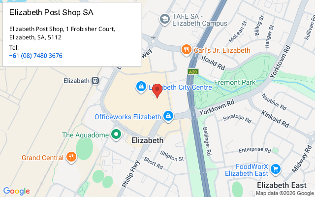 Currency Exchange Elizabeth Post Shop SA | Best Exchange Rates